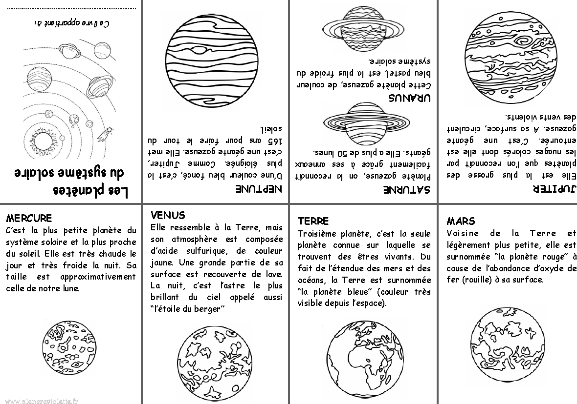 Activités autour des planètes - Ecole élémentaire Condorcet