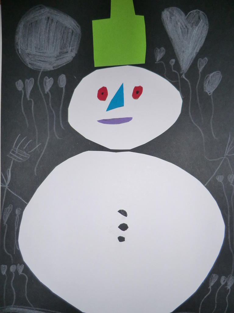 Les bonhommes de neige - Les écoles maternelle et élémentaire d'Ardin