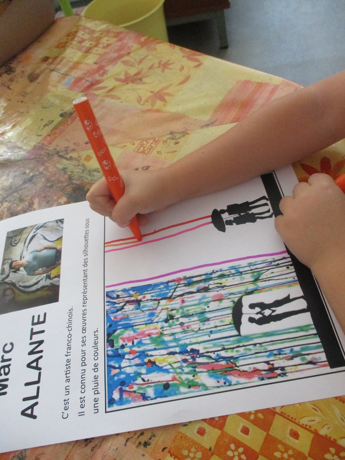 Les ateliers à la manière de Marc Allante - Ecole "La Gâtinelle" La ...