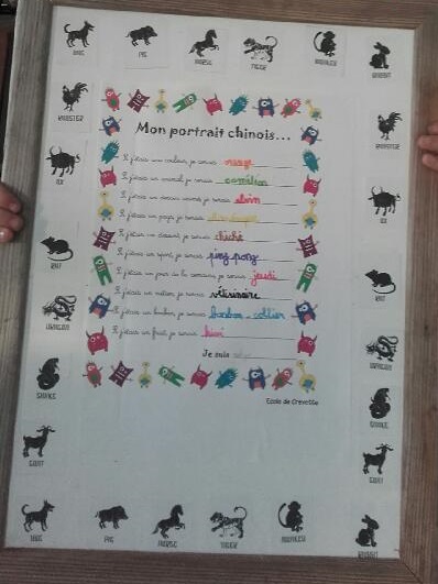 Portraits chinois (2) - Ecole de La Foye Monjault