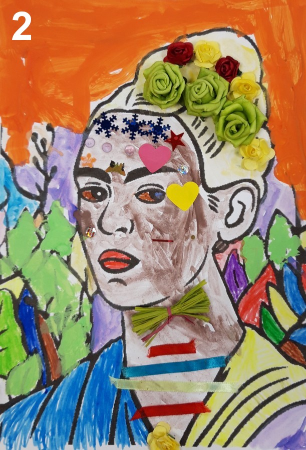 Frida Kahlo - Ecole publique de Moncontour