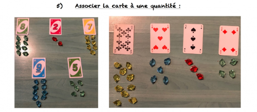 Avec des jeux de cartes 2 - Ecole maternelle Les Brizeaux - Niort
