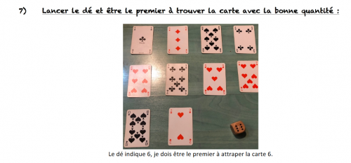 Avec des jeux de cartes 2 - Ecole maternelle Les Brizeaux - Niort