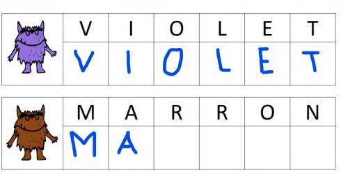 Les mots des couleurs - Ecole maternelle d'application "Les Brizeaux"