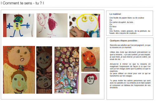 Comment te sens-tu ? - Ecole maternelle d'application "Les Brizeaux"