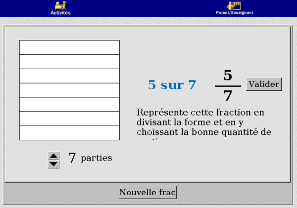 Je vise et révise les fractions - Ecole élémentaire Pierre de Coubertin ...