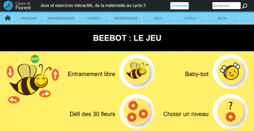Que faire avec Blue bot ? - Initiation à la programmation et au codage